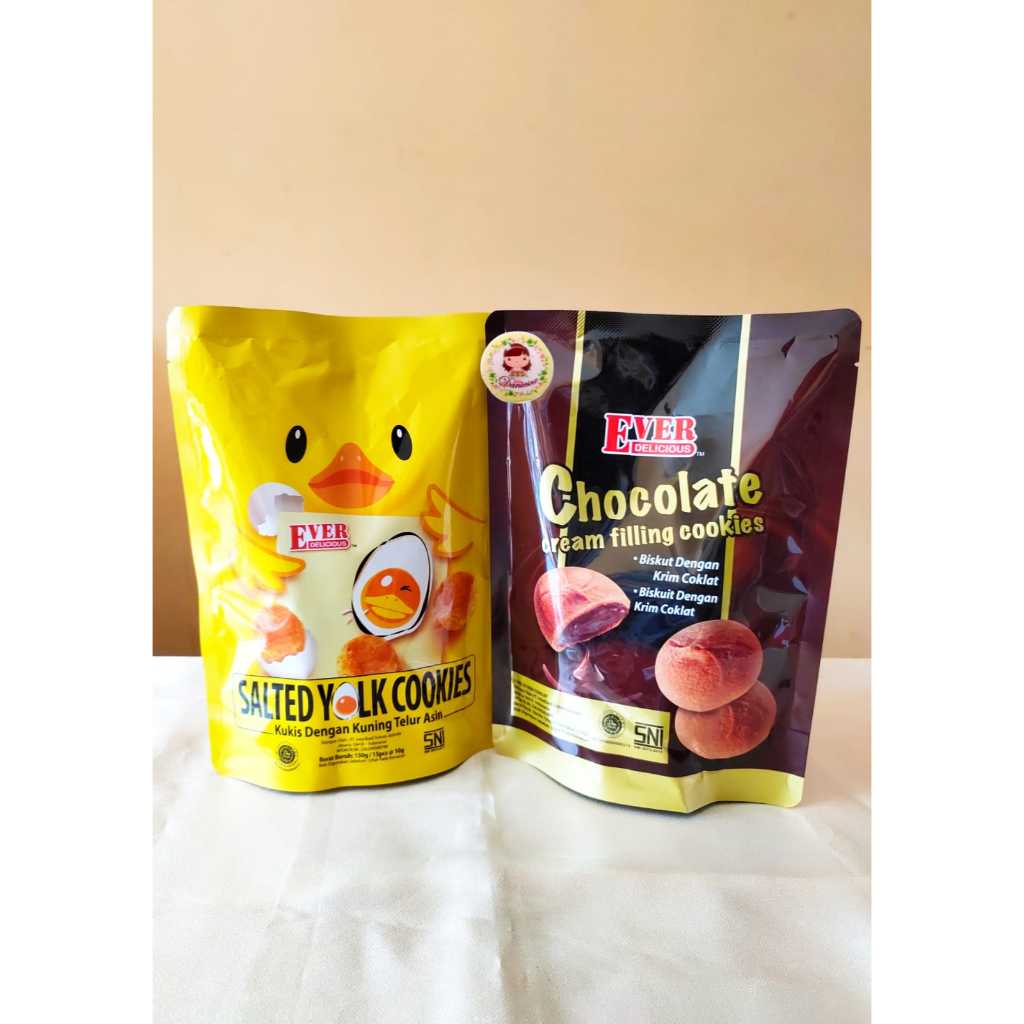Jual .Snack import | Ever Delicious Salted Yolk, Chocolate Cookies ...