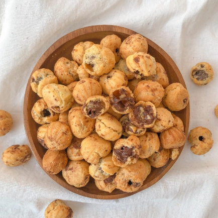 Jual SS - 1 Kg Soes Isi Coklat / Sus Coklat / Kue Soes Coklat / Soes ...