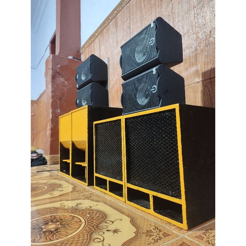 Jual Paket Miniatur Sound System Subwoofer 6inch SoundCard X60/F998 ...