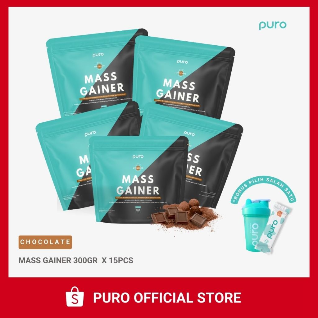 Jual PURO Mass Gainer Weight Gain Susu Protein Penambah Berat Badan ...