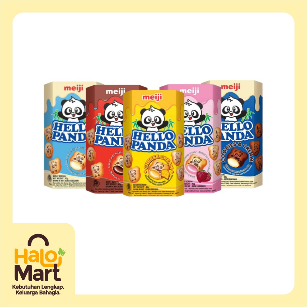 Jual MEIJI HELLO PANDA 42 GR | Shopee Indonesia