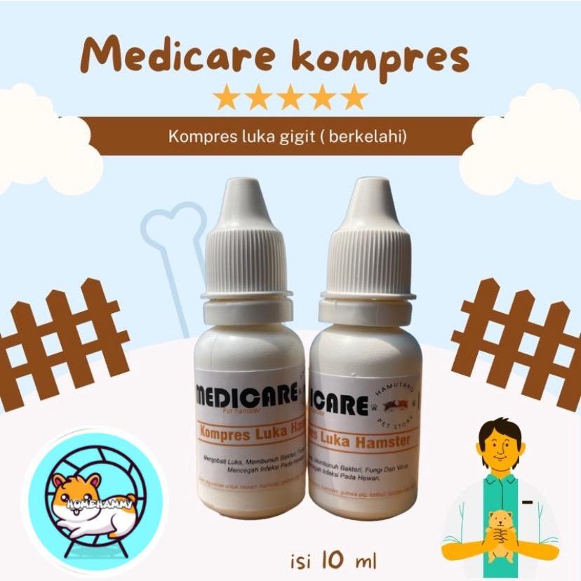 Jual OBAT LUKA HAMSTER MEDICARE OBAT KOMPRES LUKA ANTI BAKTERI HAMSTER ...