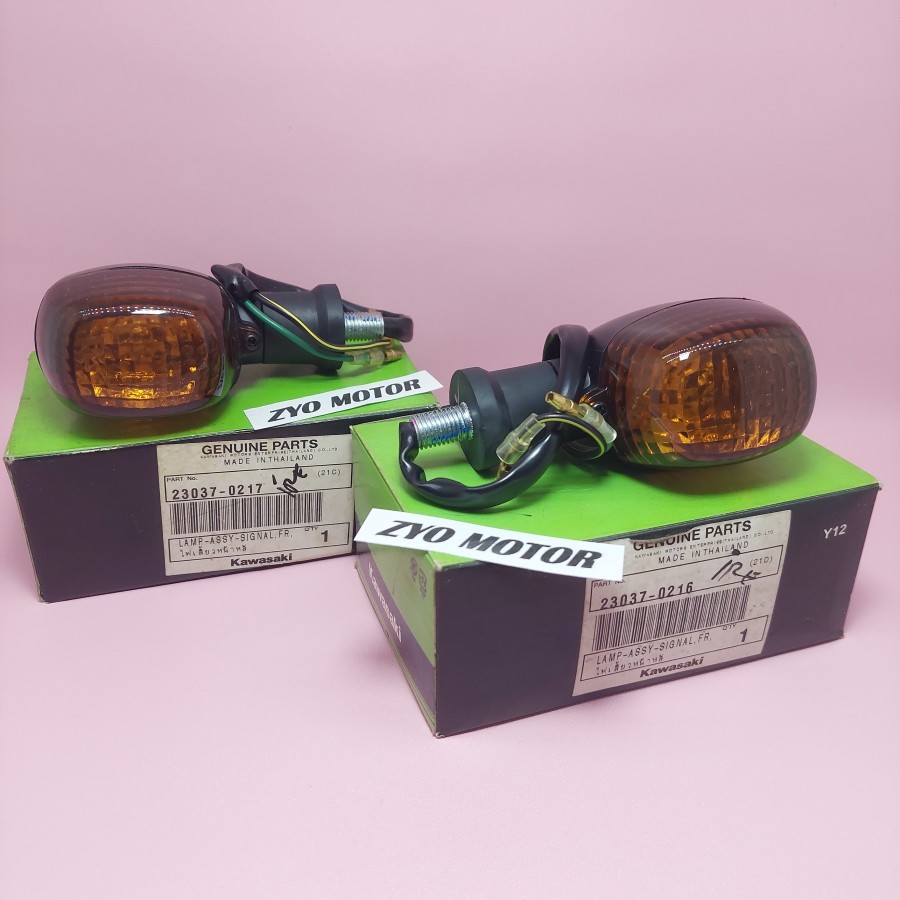 Jual LAMPU SEN NINJA ASLI 100% KAWASAKI NINJA RR LENGKAP KANAN DAN KIRI ...