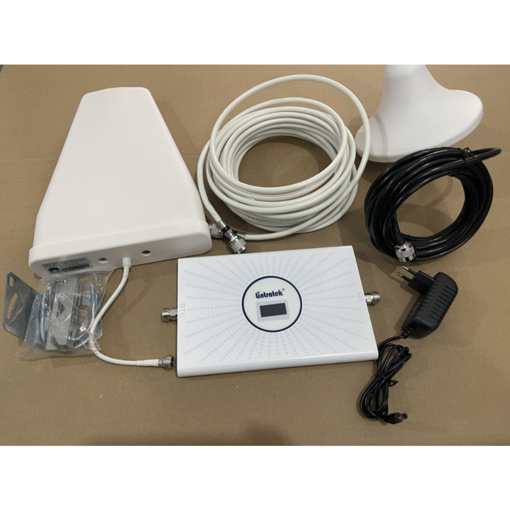 Jual Lintratek TRIBAND PAKET Antena Log Periodik Repeater WiFi Modem Penguat Sinyal | Shopee ...