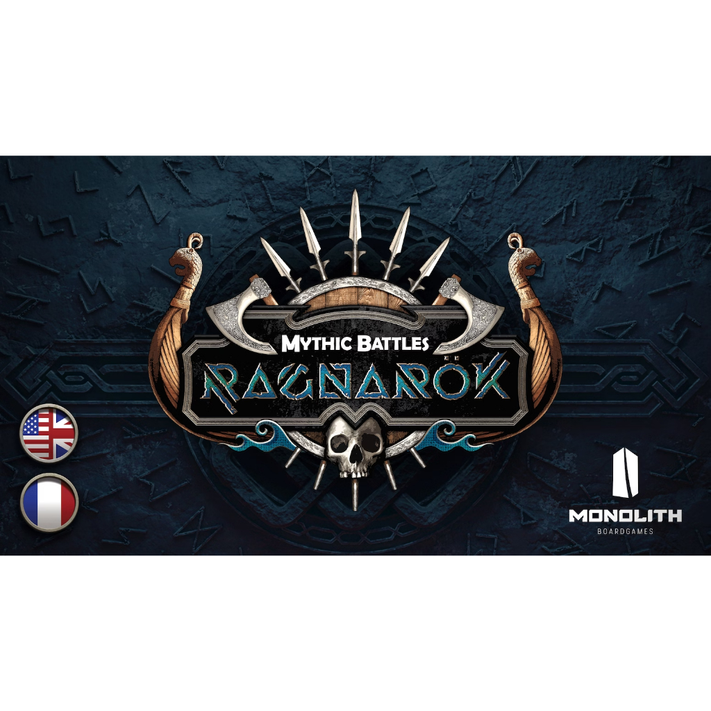 Jual Mythic Battles Ragnarok Board Game Kickstarter War of The Gods ...