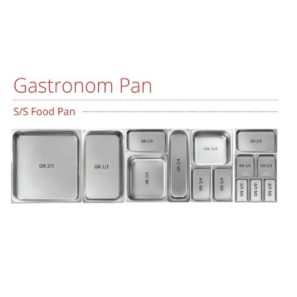 Jual STAINLESS STEEL FOOD PAN GETRA FP 1/3-4 Food Pan | Shopee Indonesia