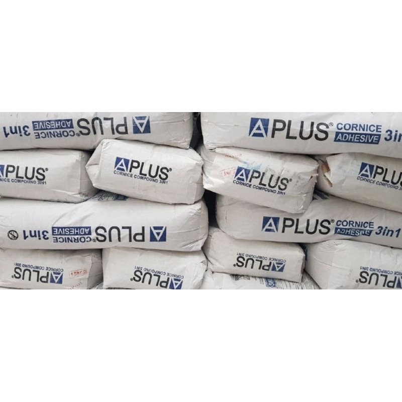 Jual Kompon Gypsum APLUS 20kg (sak) | Shopee Indonesia