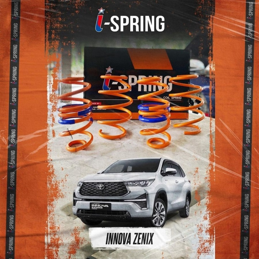 Jual I-Spring ISPRING PER LOWERING TOYOTA INNOVA ZENIX HYBRID | Shopee ...