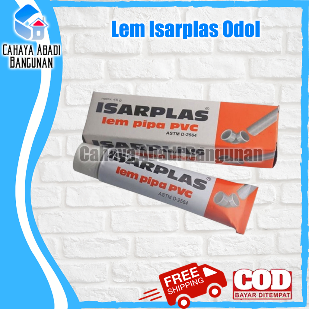 Jual Lem Pipa Pralon PVC ISARPLAS Odol Tube | Shopee Indonesia