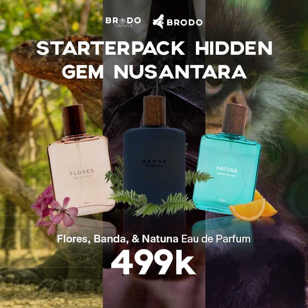 Jual BRODO - Bundling Flores Banda & Natuna Eau de Parfum | Shopee ...