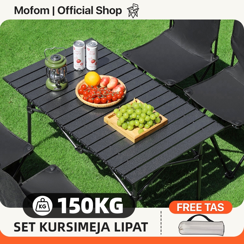 Jual TrailTop Meja Camping Lipat Outdoor Meja Kemping Kursi Lipat Set ...