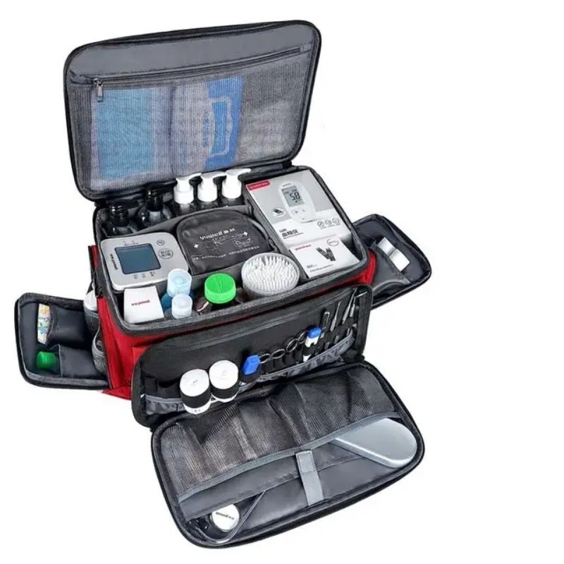 Jual tas medis first aid kit simple elegant tas medical kit storage ...