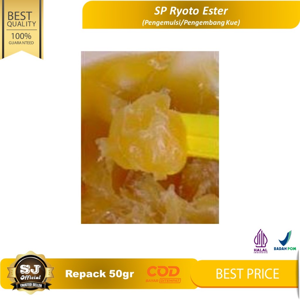 Jual SP RYOTO ESTER 50gr (Pengemulsi - Pengembang - Pelembut Kue & Roti ...