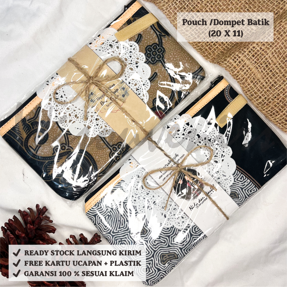 Jual Souvenir Pernikahan Dompet batik Khas Jogja Ukuran (20 x 11) Part 12 Souvenir pouch batik ...
