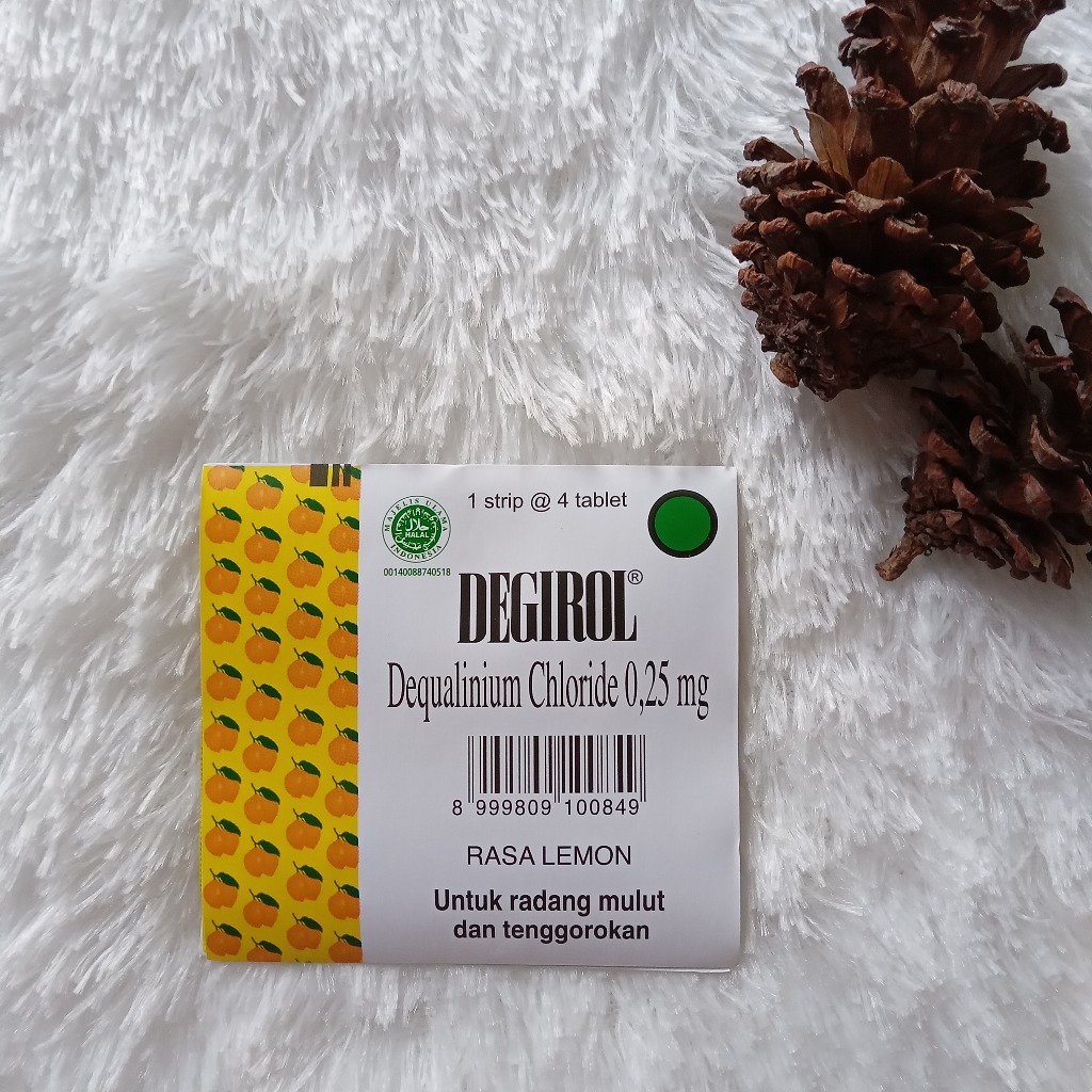 Jual DEGIROL | DEGIROL TABLET | RASA LEMON | RADANG MULUT | RADANG ...