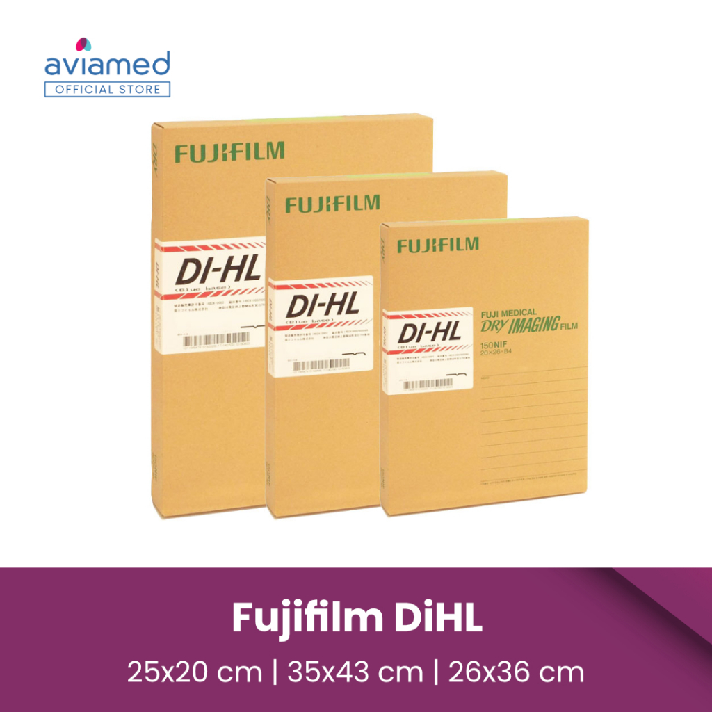 Jual Fujifilm DI-HL Film X-Ray ukuran 35x43 | 20x25 | 26x36 Film ...