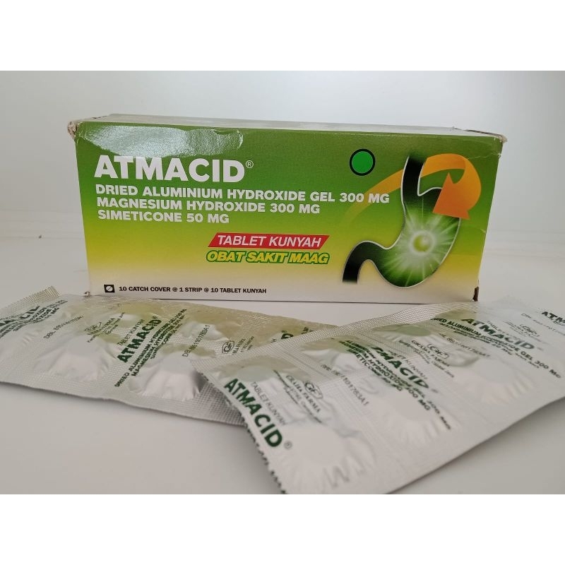 Jual ATMACID tablet kunyah ( oba sakit maag ) | Shopee Indonesia
