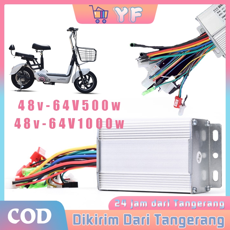 Jual 48V Hingga 64V 500W 1000W Kontroler Sepeda Listrik Controller ...