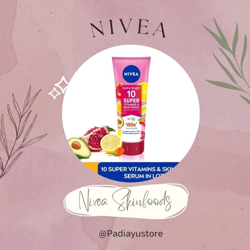 Jual Nivea Super Vitamin Skinfoods | Shopee Indonesia