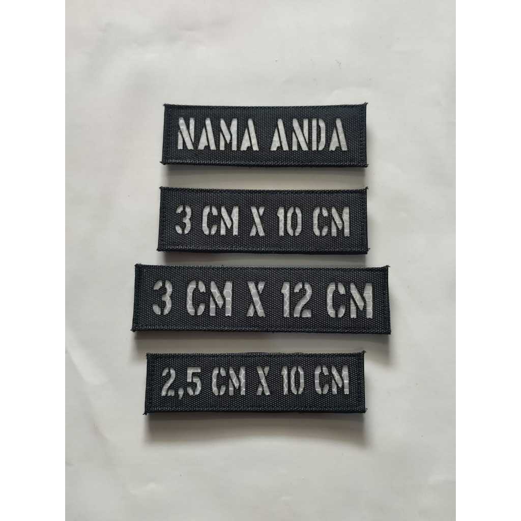 Jual PATCH LASER CUT NAMETAG CUSTOM/PDH/PDL | Shopee Indonesia