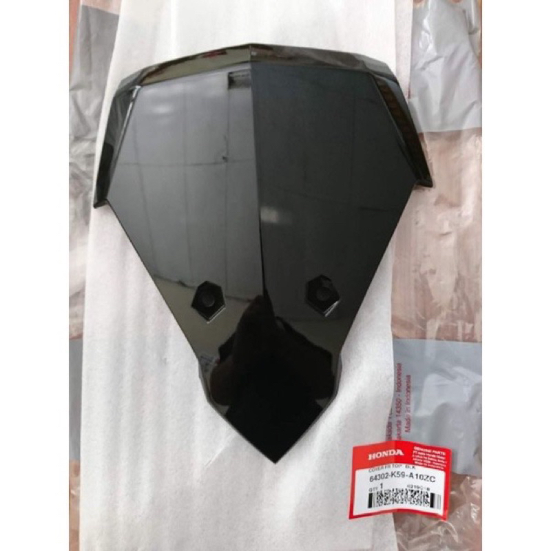 Jual Cover front top dudukan dasi plat nopol depan vario led 125 150 old lama K59 A10 Original ...