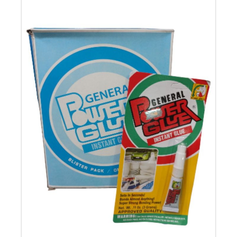 Jual LEM POWER GLUE GENERAL PER PAK (12 PCS) | Shopee Indonesia