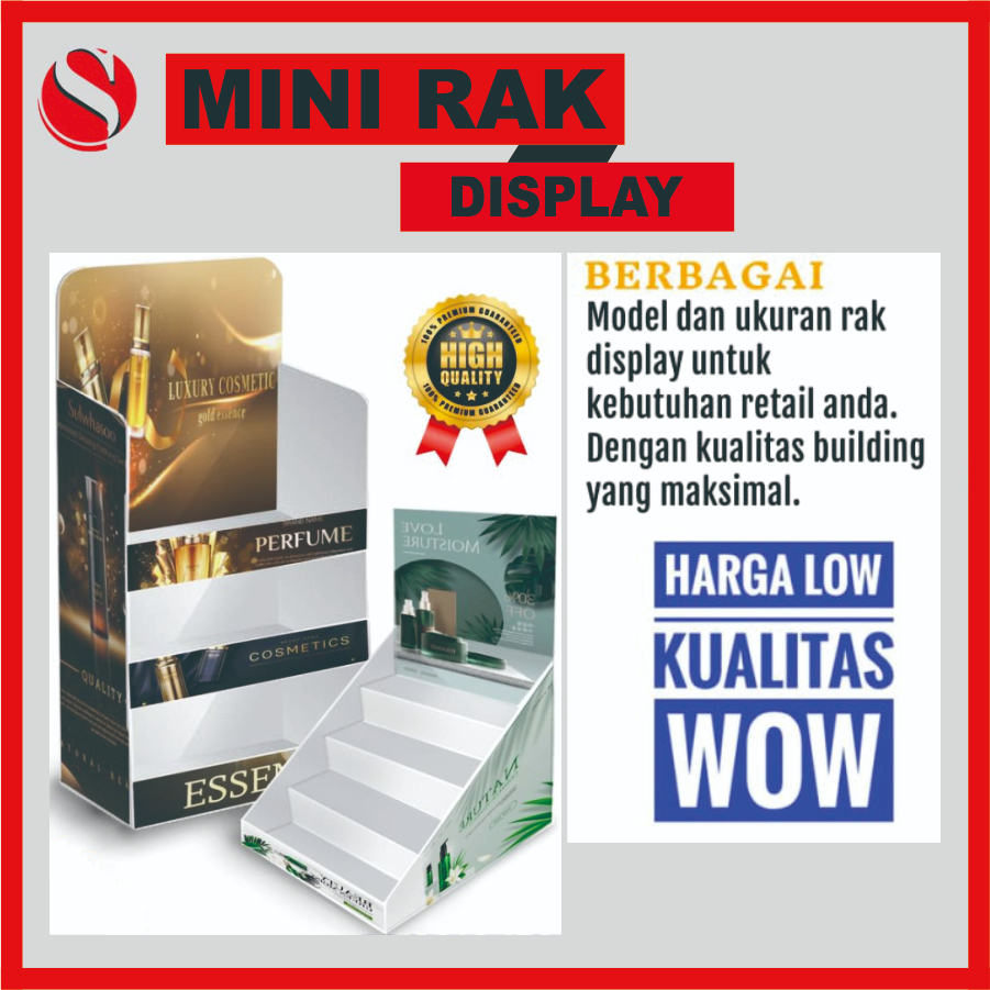 Jual Rak Display Toko / Mini Rak Display | Shopee Indonesia