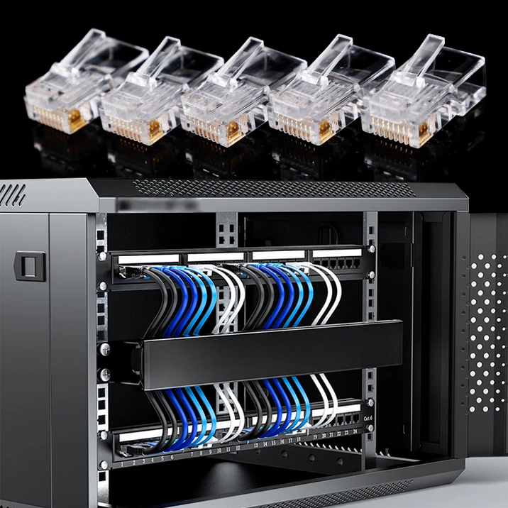 Jual Perlengkapan kabel SAP Modular Plug RJ45 5-554720-5 LAN Connector ...