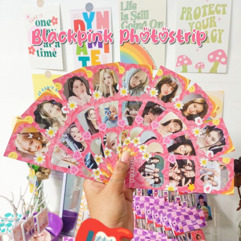 Jual [ISI 9] FREEBIES PHOTOSTRIP BLACKPINK KPOP MURAH LISA, JISOO, ROSE, JENNIE PHOTOSTRIP ...