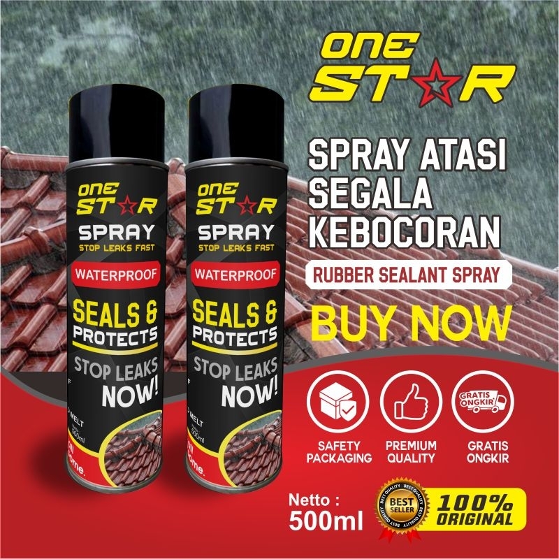 Jual SPRAY ANTI BOCOR -BUY 1 GET 1 ONE STAR Spray Anti Bocor Rubber ...