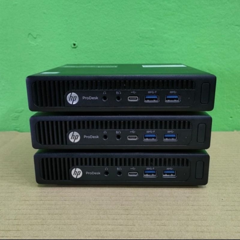 Jual MINI PC HP PRODESK 600 G2 INTEL CORE I3 6100T RAM 8GB SSD 256GB | Shopee Indonesia