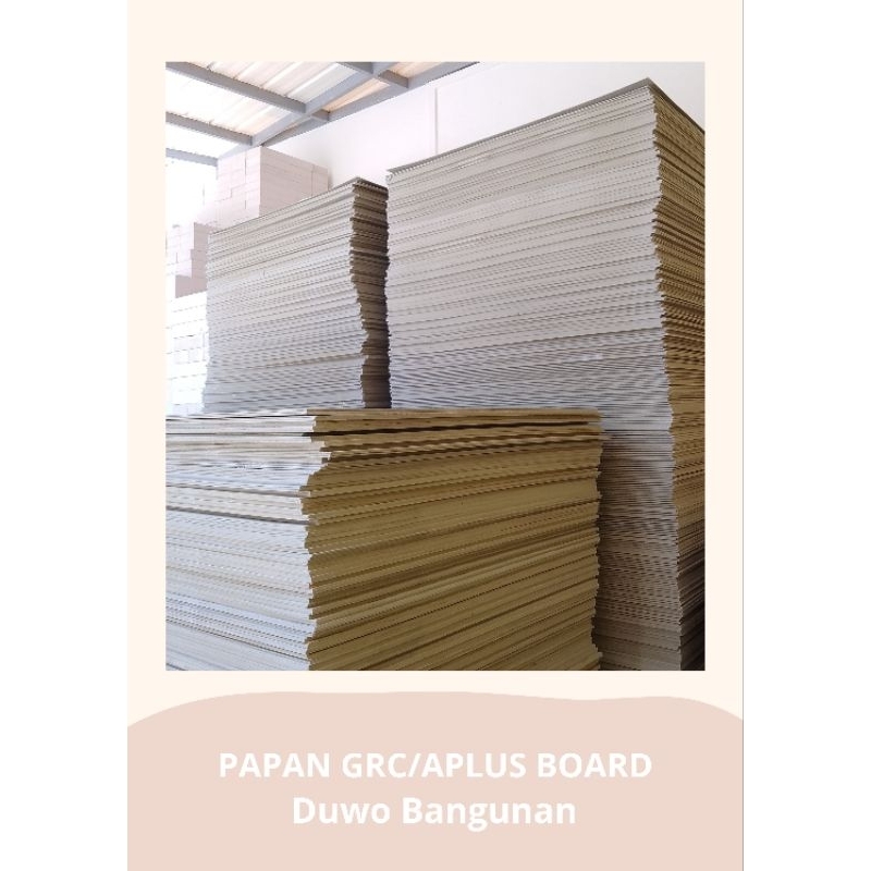 Jual PAPAN GRC CILUK/APLUS BOARD | Shopee Indonesia