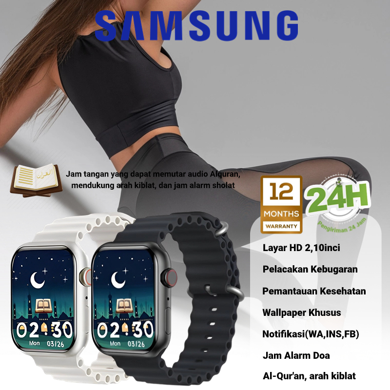 Jual Samsung Watch M9 Pro smartwatch m9 pro max jam tangan jam pintar ...