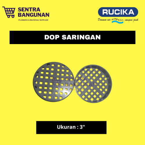 Jual TUTUP PIPA / DOP SARINGAN PVC 3” INCH | Shopee Indonesia