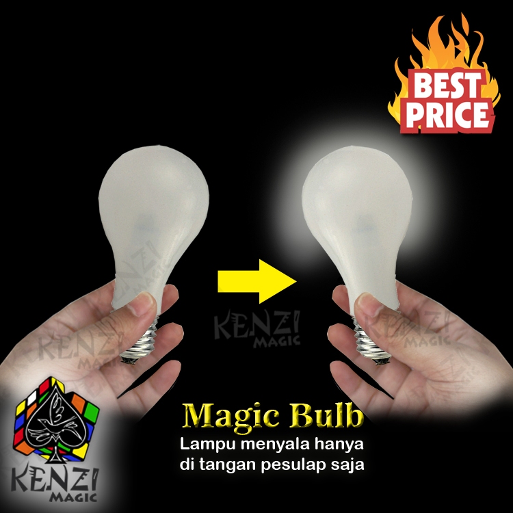 Jual Alat Sulap Lampu Menyala Sendiri Magic Light Bulb | Shopee Indonesia