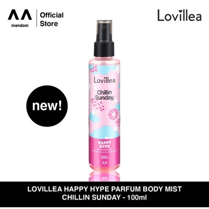 Jual LOVILLEA Eau De Parfum Series | Lovillea Happy Hype Parfum 100ml ...