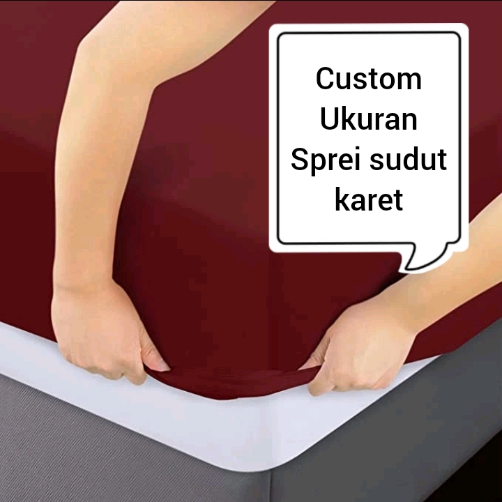 Jual Custom Size Sprei Sudut Karet ALL SIZE | Shopee Indonesia