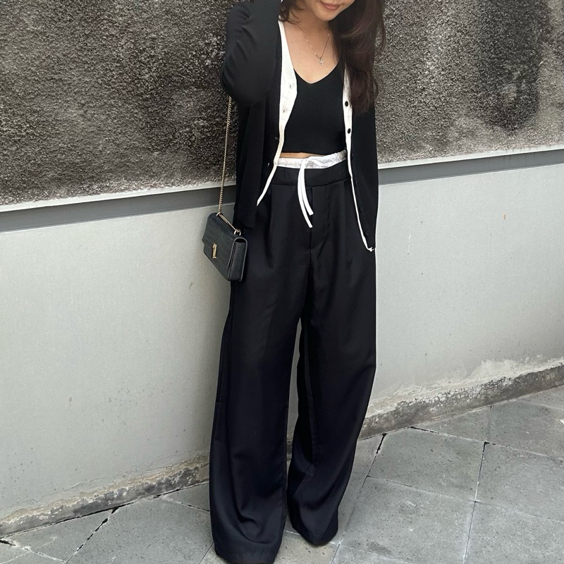 Jual Yori High-Waisted Pants | Shopee Indonesia