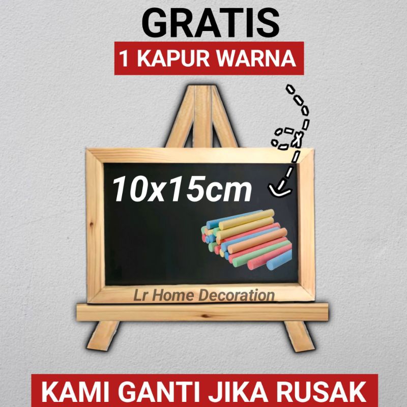 Jual PAPAN TULIS KAPUR 10X15cm / PAPAN TULIS BLACKBOARD / PAPAN TULIS ...