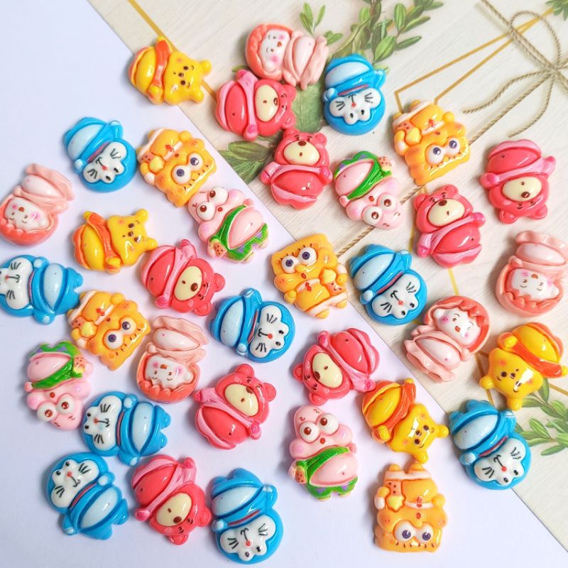 Jual clay patrick lotso doraemon dkk bahan kreasi | Shopee Indonesia