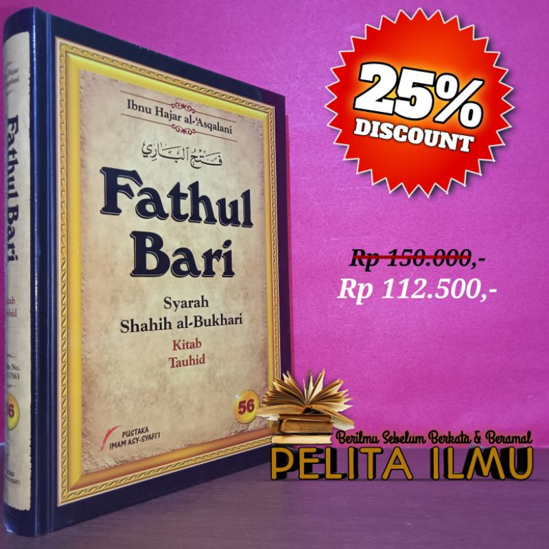 Jual Buku Fathul Bari Syarah Shahih Bukhari Jilid 56 (Kitab Tauhid ...