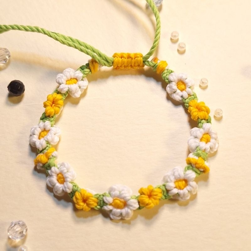 Jual PUNARA - Flower Birth Month Ver. - Gelang Bunga Tali Serut ...