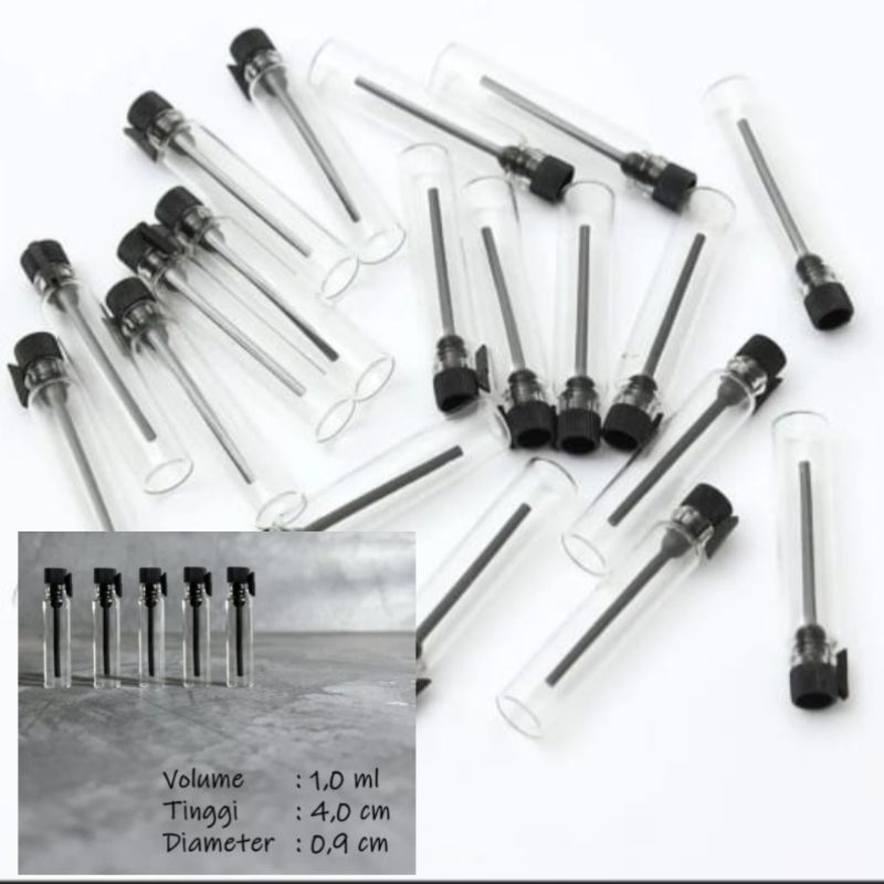 Jual Botol Sempel botol kaca botol minum kosong isi 1ml | Shopee Indonesia