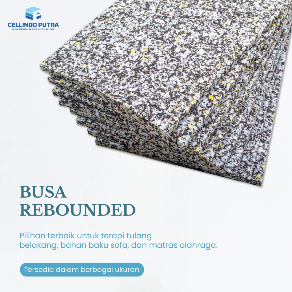 Jual Cellindo Busa Rebonded R50 / D50 Ukuran 3 x 60 x 190cm Arahan Sofa ...