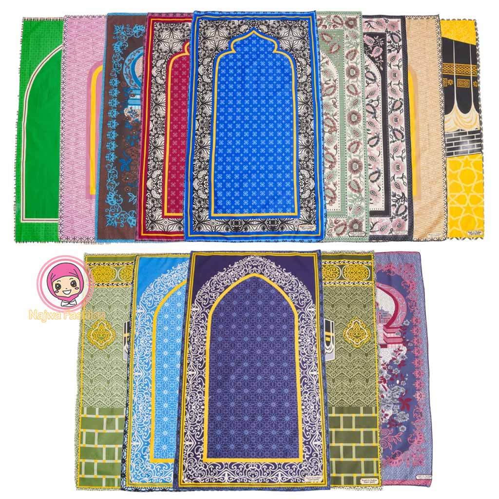 Jual NAJWA - Sajadah Travel Sejadah Traveling pouch souvenir umroh ...