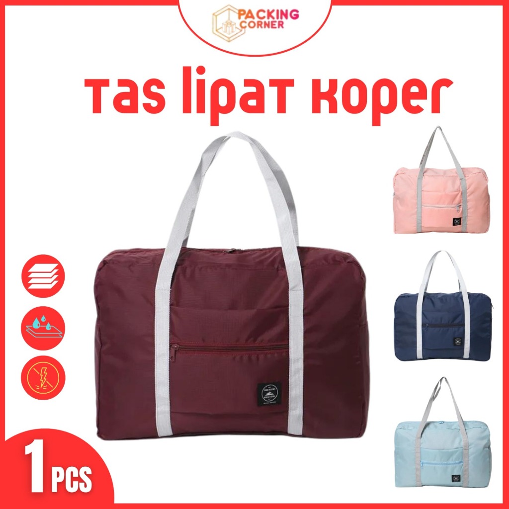 Jual Tas Travel Lipat Besar Hand Carry Luggage Bag Tas Pakaian Selipan ...