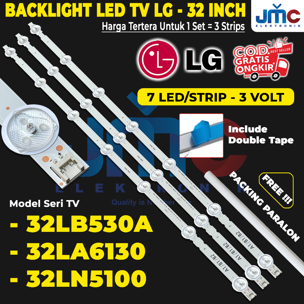 Jual BACKLIGHT TV LG 32 Inch 32LB530A 32LA6130 32LB530 32LN549C-TA ...