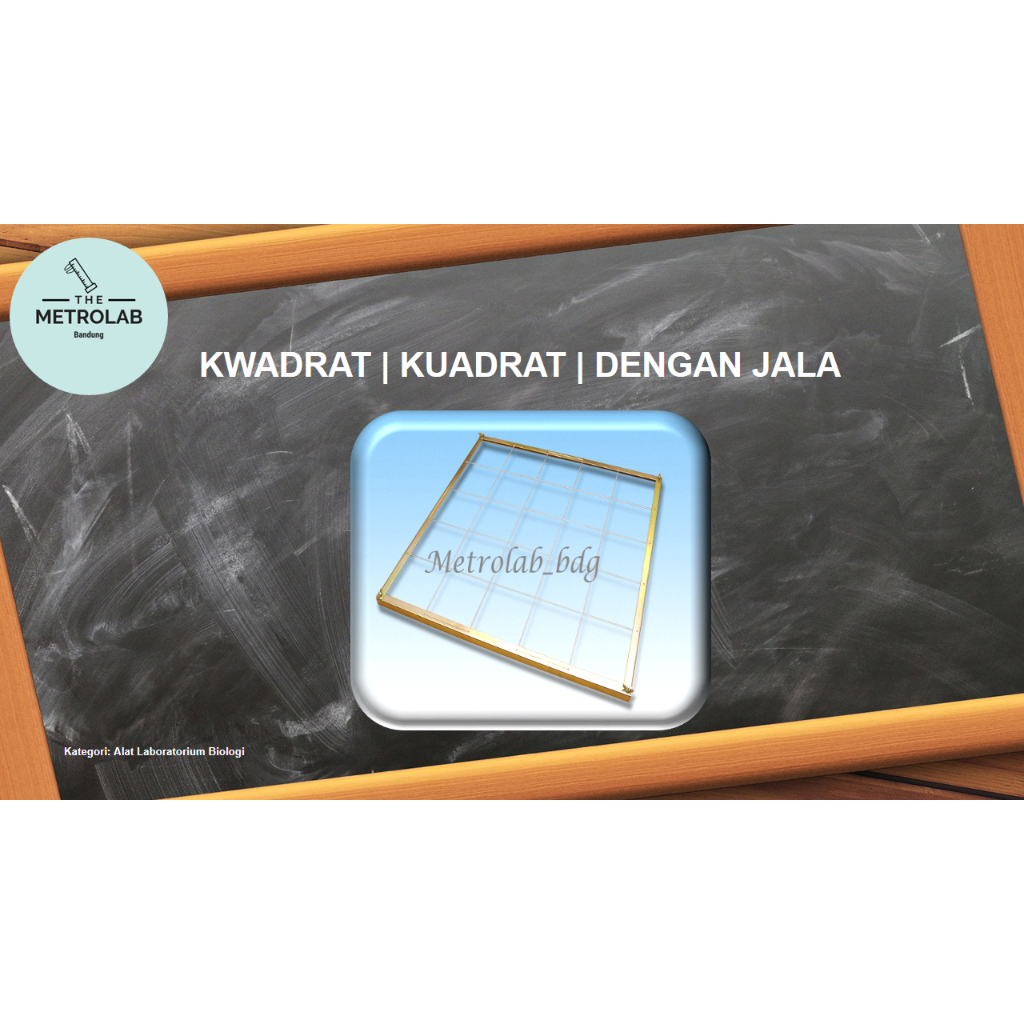 Jual Kwadrat | Kuadrat Dengan Jala | Alat Pengambil Populasi Tumbuhan/Serangga | Shopee Indonesia