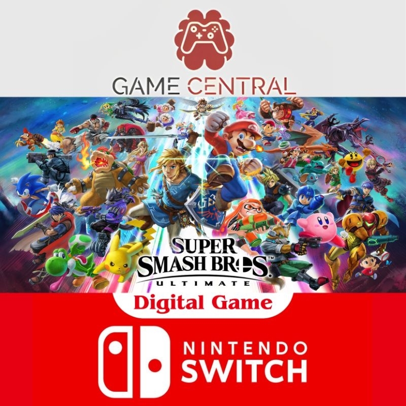 Jual Super Smash Bros Ultimate Nintendo Switch Digital Game | Shopee ...
