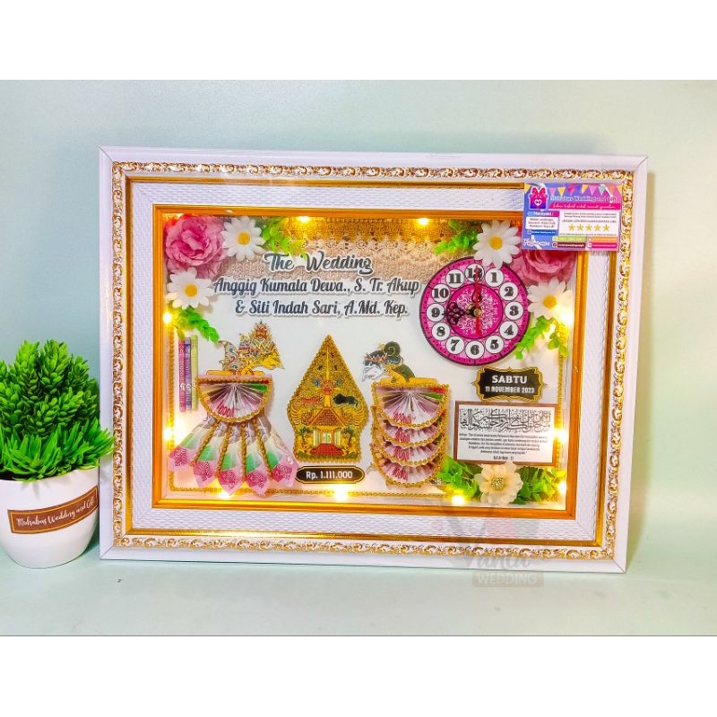 Jual Mahar Pernikahan Wayang /Mahar Jam / Mahar Jawa / Mahar Unik ...